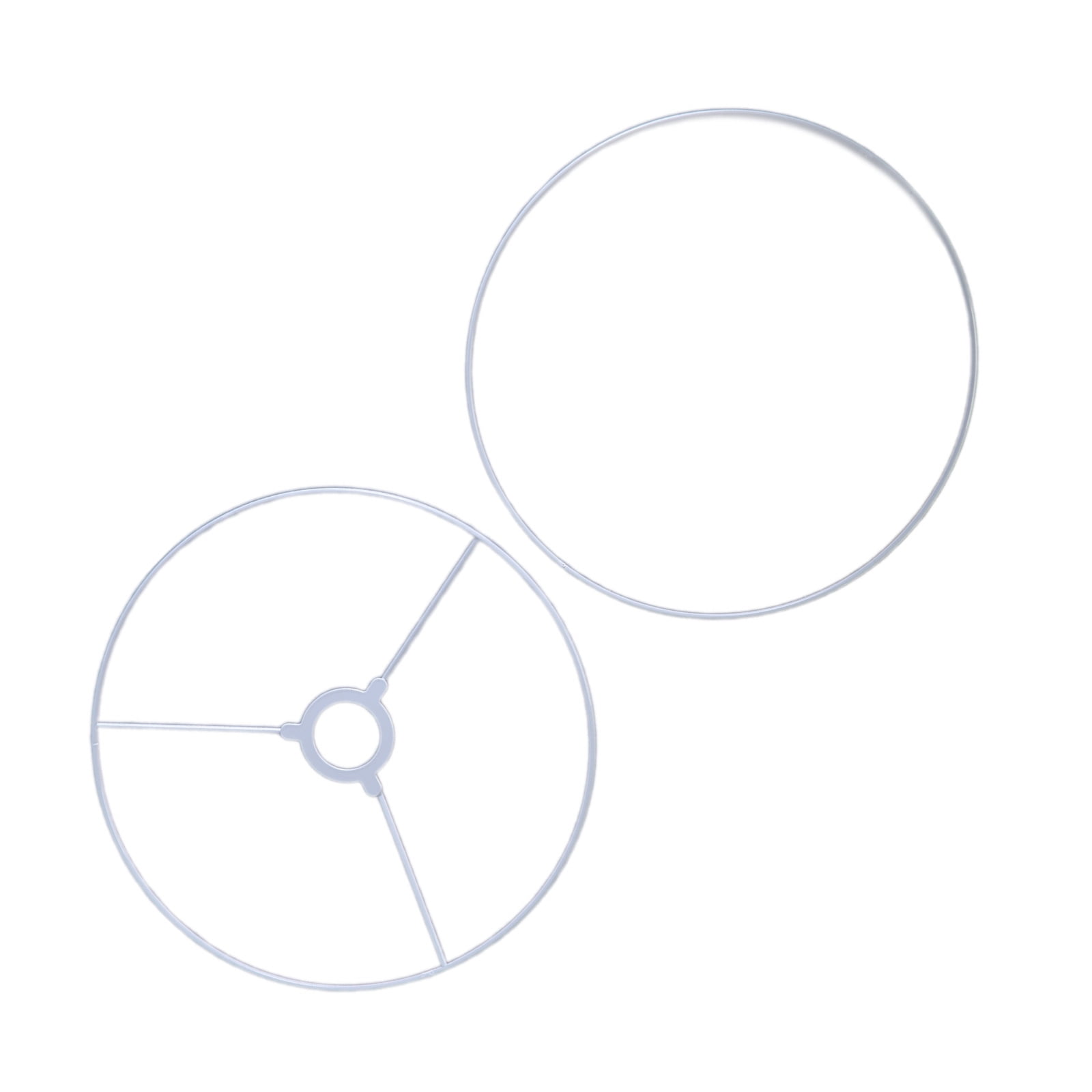 URTERYSER Lamp Shade Rings Ceiling Light Frame Lamp Shade Holder Round ...