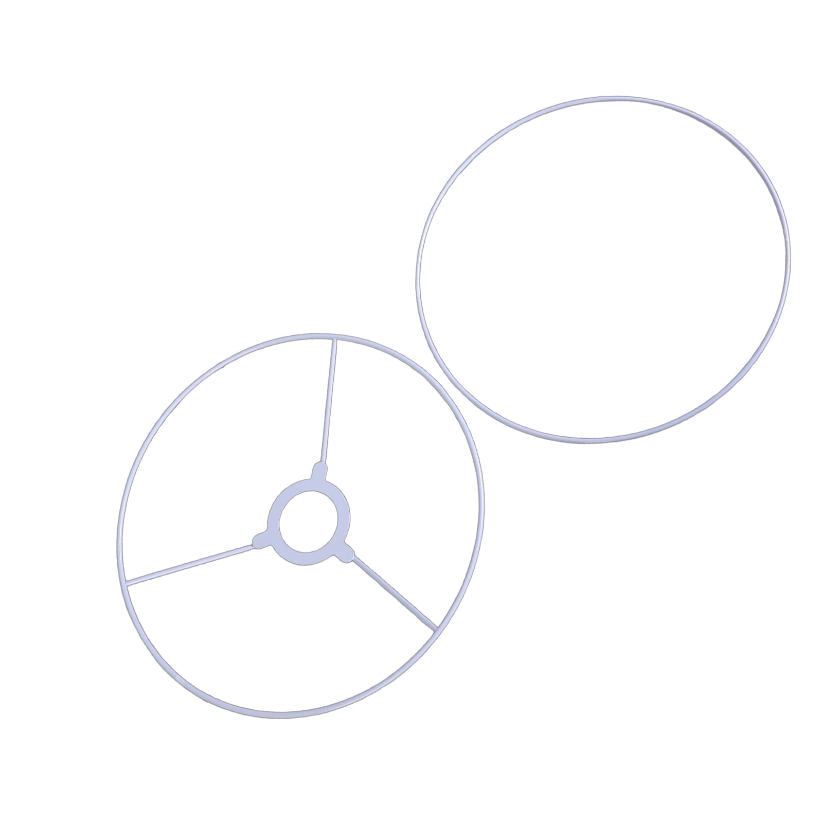 URTERYSER Lamp Shade Rings Ceiling Light Frame Lamp Shade Holder Round ...