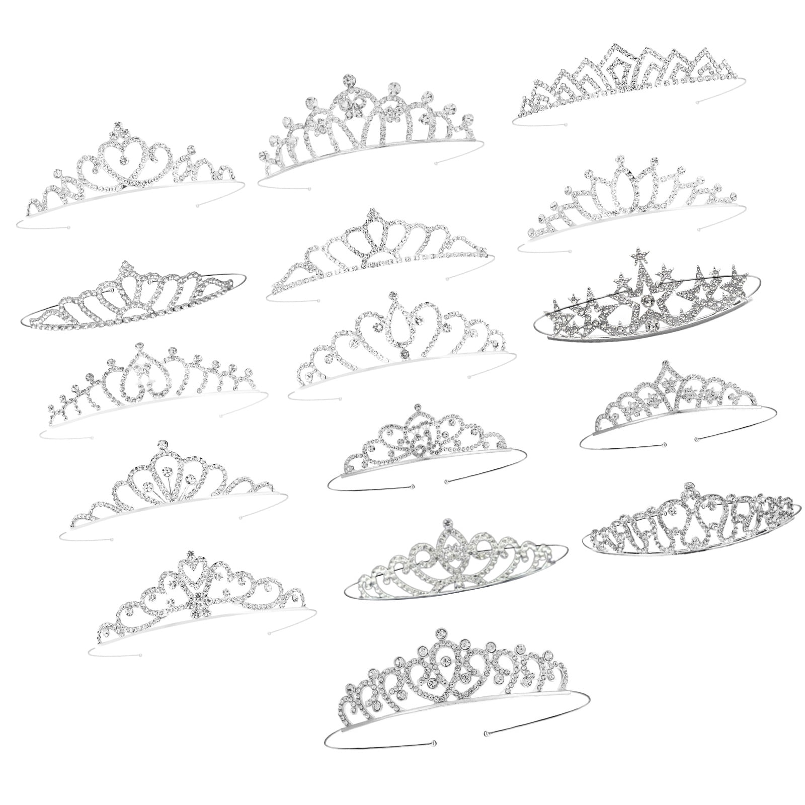 URTERYSER Luxurious Crowns Hair Hoop Heavy Duty Birthday Party Elegant ...