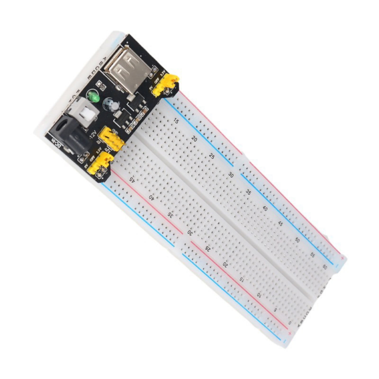 URTERYSER MB102 Breadboard Power Module Solderless Prototype Bread Board Kits Electronics for ...