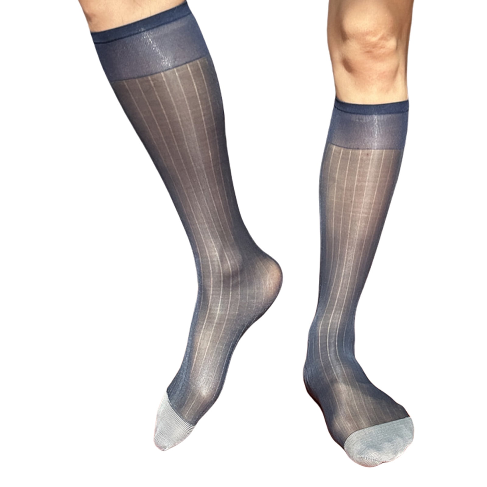 URTERYSER Men's Business Dress Socks Fine Design Comfortable Fit Nylon ...