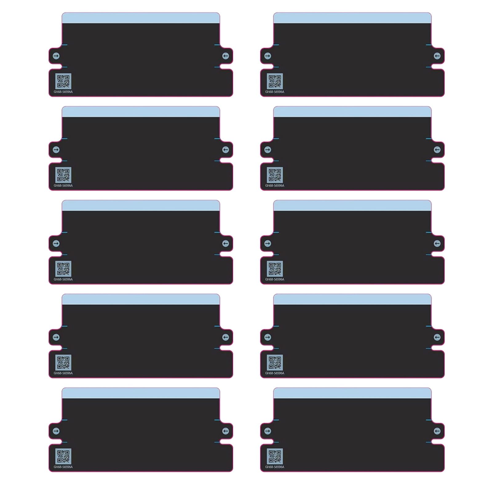 URTERYSER Pack Of 10 Phone Box Seal Stickers Strong Adhesive Label Tear ...