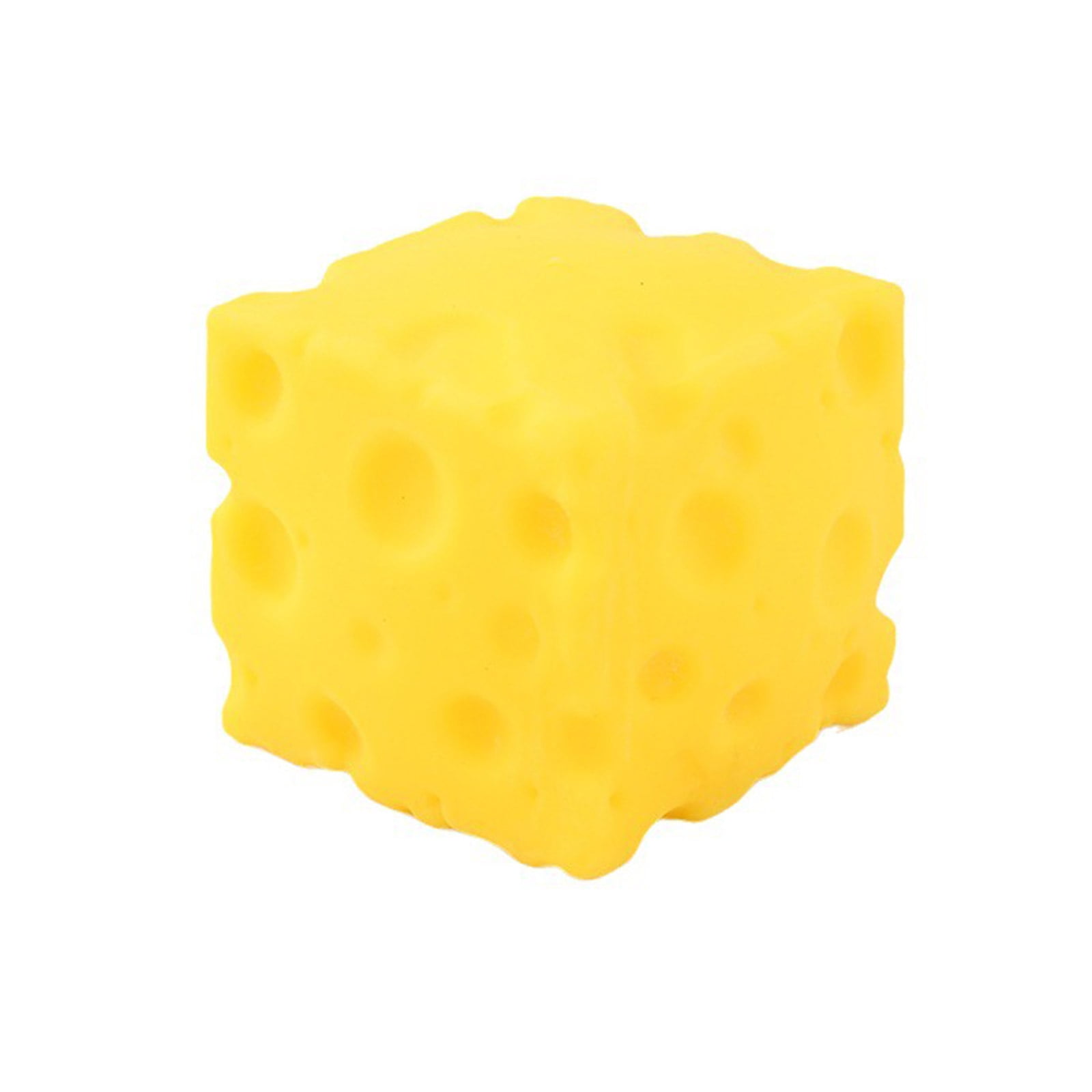 URTERYSER Squeeze Toy Cheese Mochi Yellow Cheese Shape for Kids Reduce ...