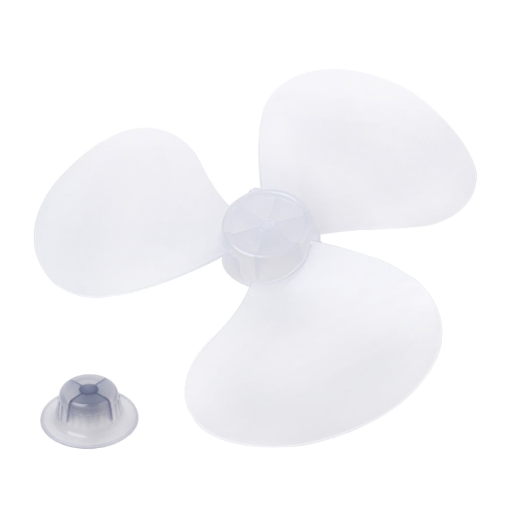 URTERYSER White 3 Leaves Clear Plastic Fan e Replacement for 12 Inch ...