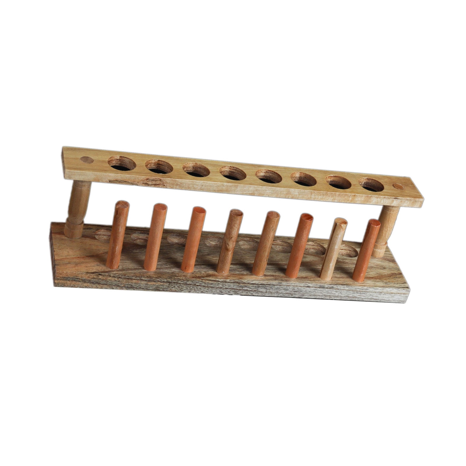 URTERYSER Wood Test Tube Rack 22mm Test Tube Holder Stand Centrifuge ...