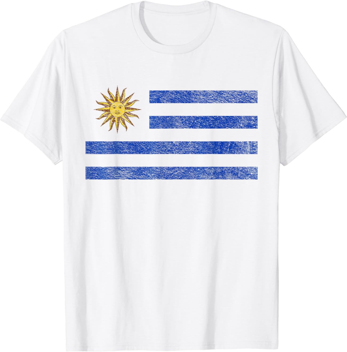 URUGUAY FLAG COAT OF ARMS MONTEVIDEO T-Shirt - Walmart.com