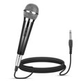 US 1 Pack 10Ft Wired Handheld Dynamic Microphone 1/4" Mic Party Speech ...