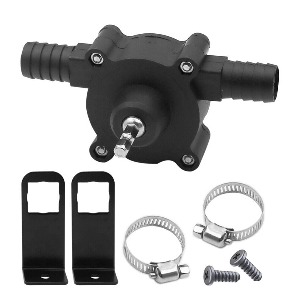 US 1-2 Pack Home Electric Drill Drive Self Priming Pump Water Oil Fluid ...