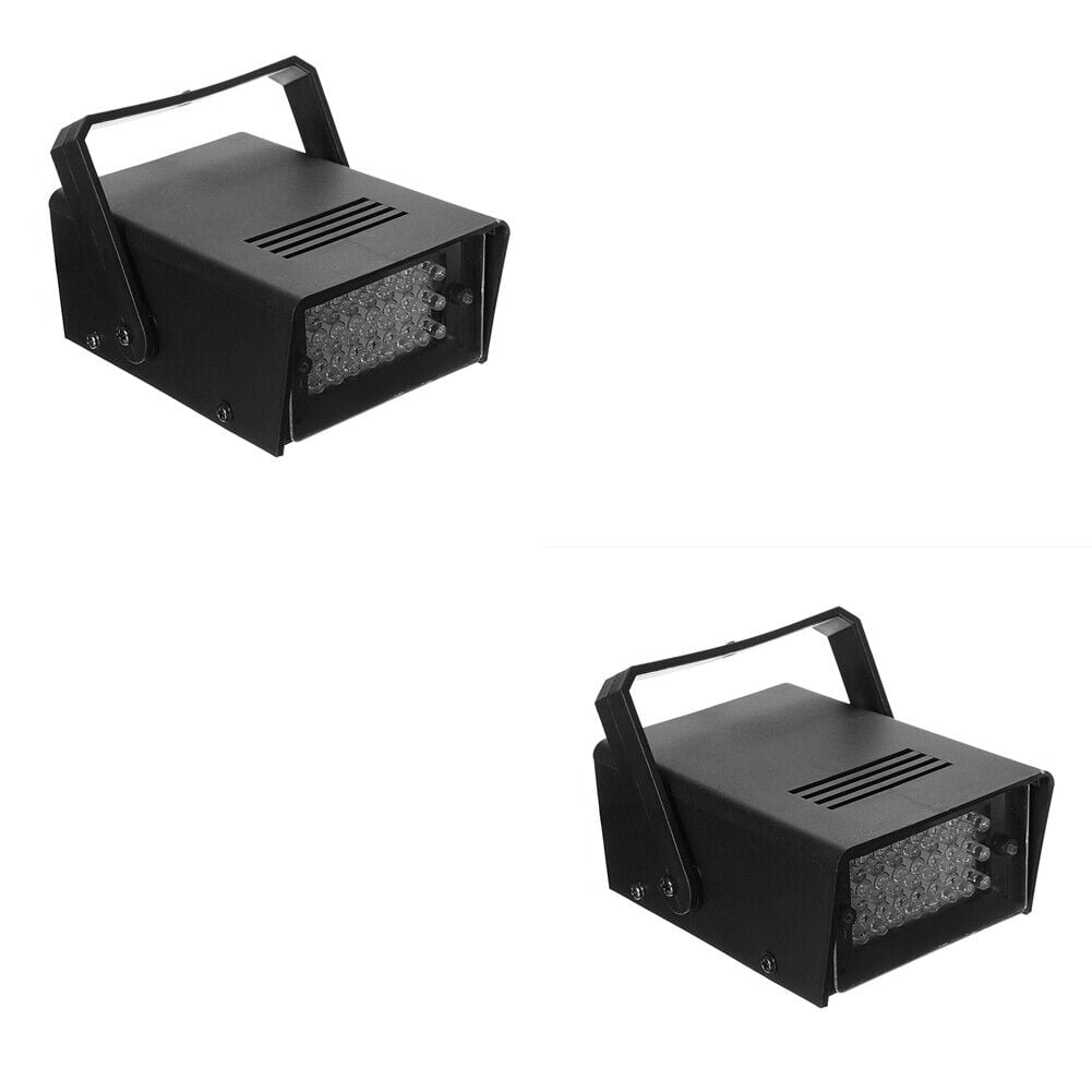US 1-2 Pack Led Strobe Lights Party Super Bright LED Stage Effect High ...