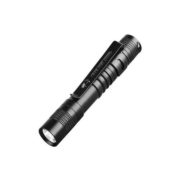 US 1-2 Pack Mini LED Flashlight Pocket Pen Ultra Bright Handheld for ...