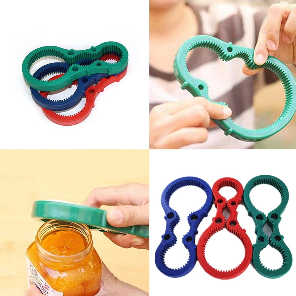 US 1-2 Pack Opener Bottle Weak Hands Arthritis Rubber Jar Gripper Pad ...