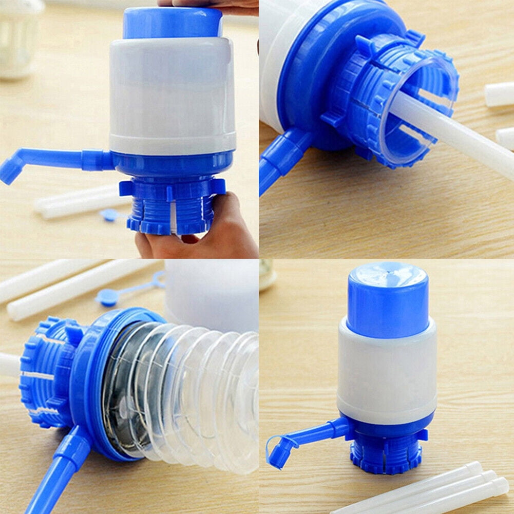 US 1-2 Pc 3-6 Gallon Hand Pump for Water Bottle Jug Manual Drinking Tap ...