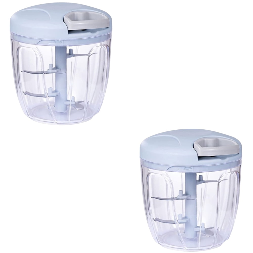 US 1-2 Pc Hand Blender Kitchen Tool Pull Vegetable Food Chopper Slicer ...