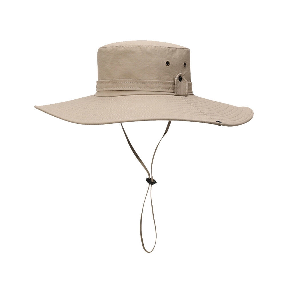 US 1-2 Pc Military Sun Block Outdoor Safari Cap Boonie Fishing Hiking ...