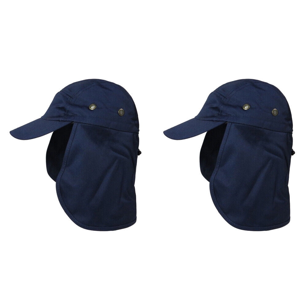 US 1 Pc UV Sun Protect Cap Safari Hike Camping Neck Cover Ear Flap ...