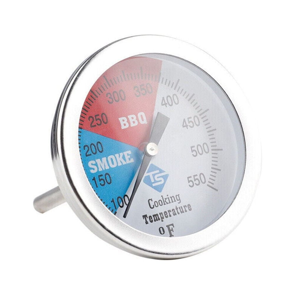 US 1-2 Pcs 2" Thermometer Grill Temperature Gauge Accurate BBQ Grill ...