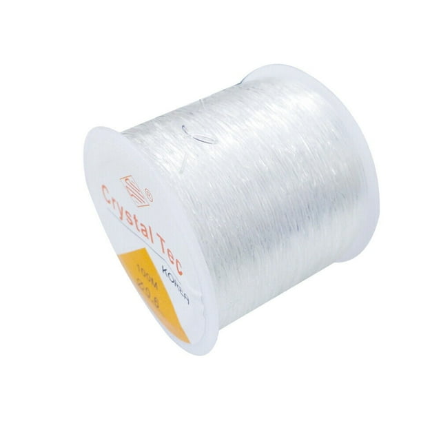US Seller 1-2 Roll 328Ft Clear Stretch Elastic Bead Cord for DIY ...