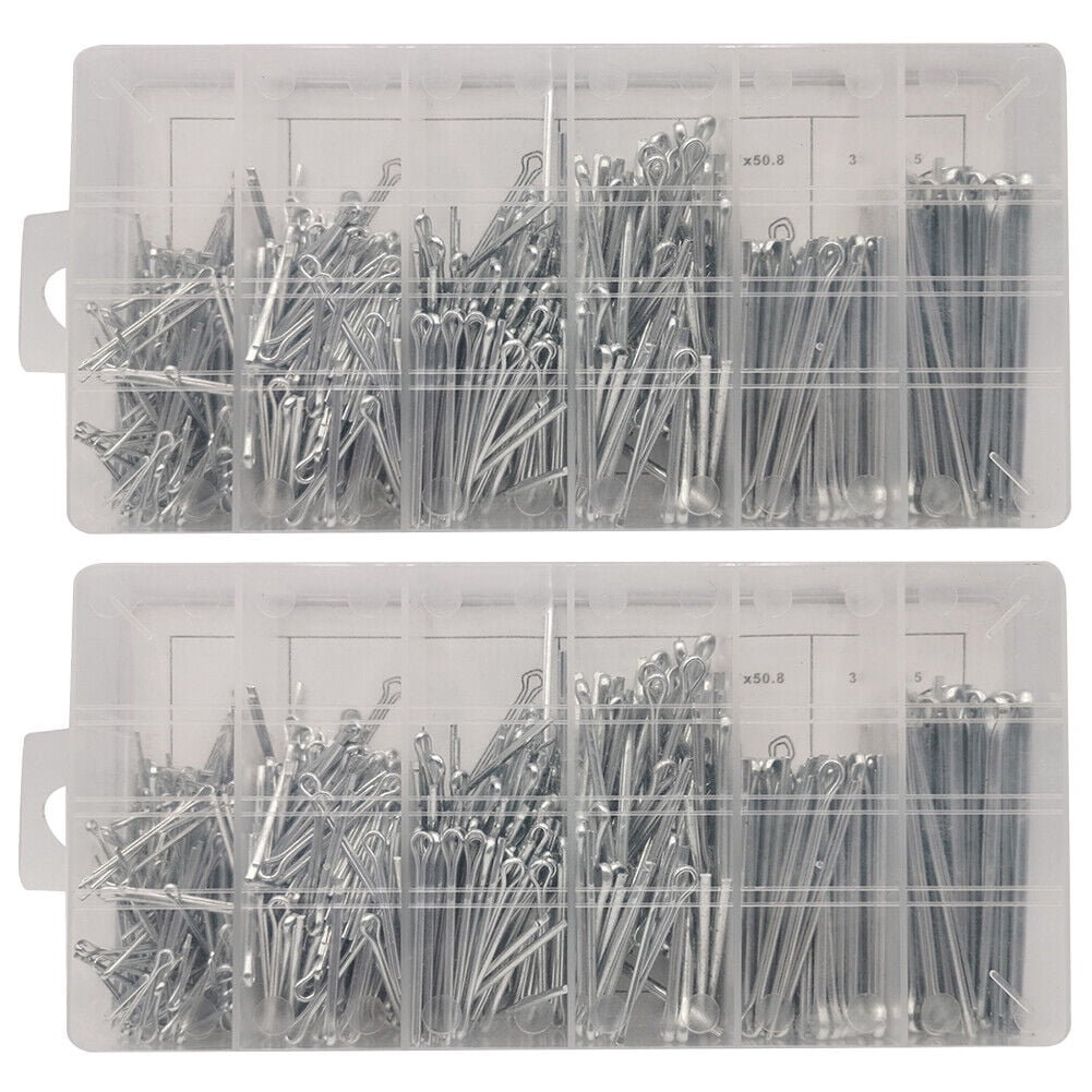 US 1-2 Set HFS(R) 555-Piece Cotter Pin Assortment Kit - Walmart.com