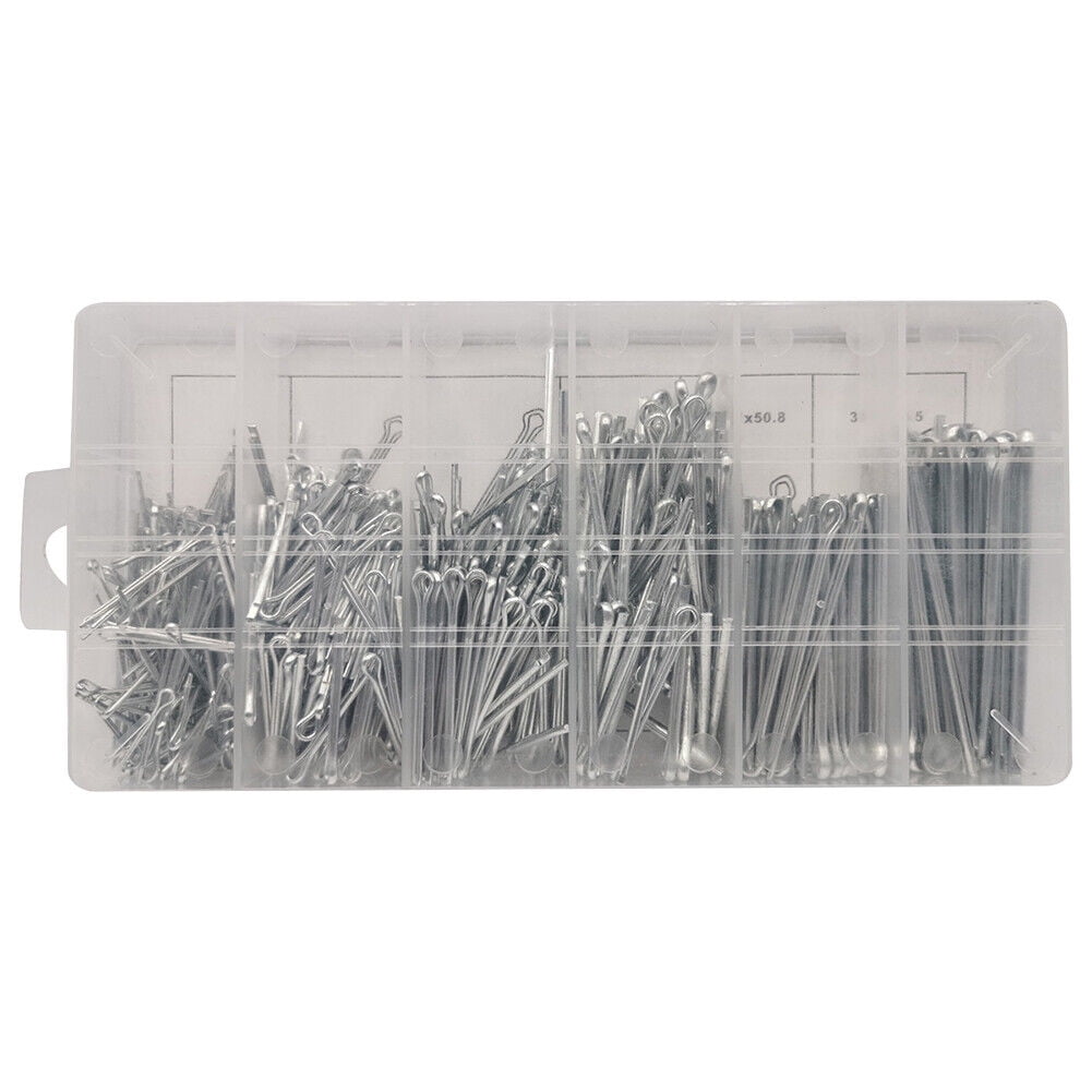 US 1-2 Set HFS(R) 555-Piece Cotter Pin Assortment Kit - Walmart.com