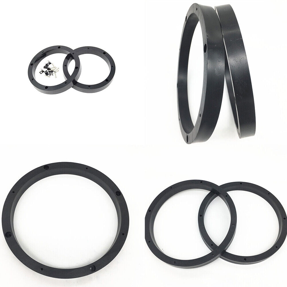 US 1-2Pairs 6.5'' Plastic Speaker Spacer Rings Subwoofer Custom ...