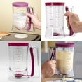 US 1-2Pc Pancake Batter Dispenser Cupcake Measuring Baking Kitchen Mix ...