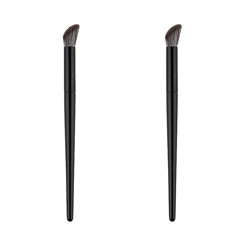 US 1-2Pcs Angled Flat Concealer Foundation Brush Buffing Stippling Face ...