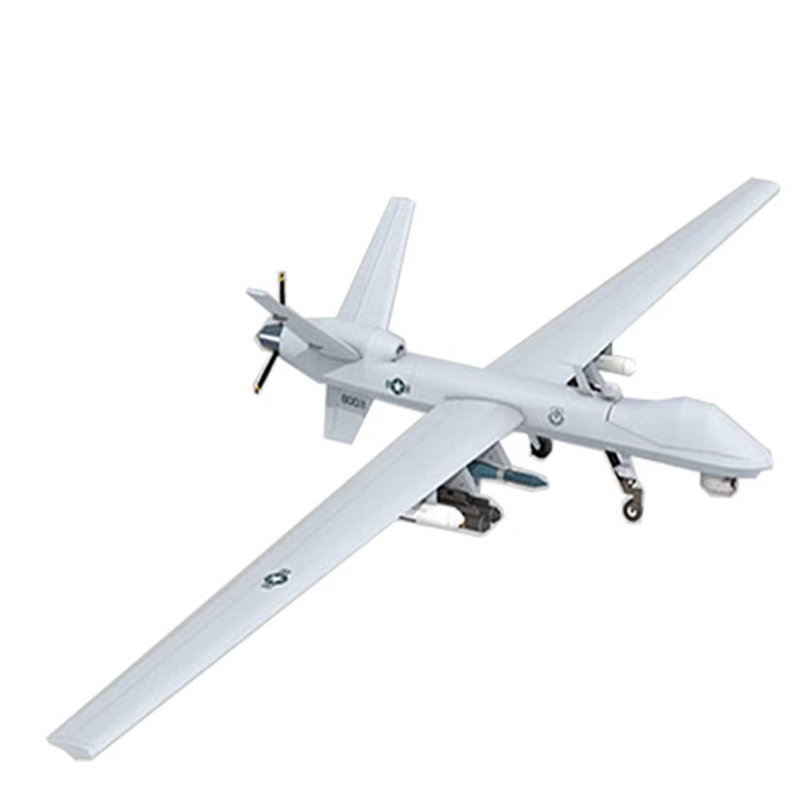 US 1:32 Scale MQ-9 Reaper UAV 3D Plane Paper Model Aircraft Puzzle Kit ...