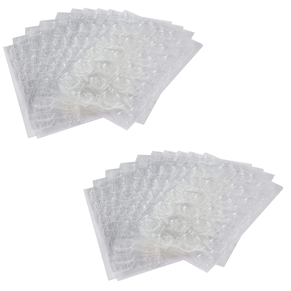 US 10-30 Sheets Waterproof Jelly Double-Sided Tabs False Nail Tips Glue ...
