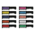 US 10 Color Hair Chalk Comb Set Washable Temporary Dye Mark DIY Party ...