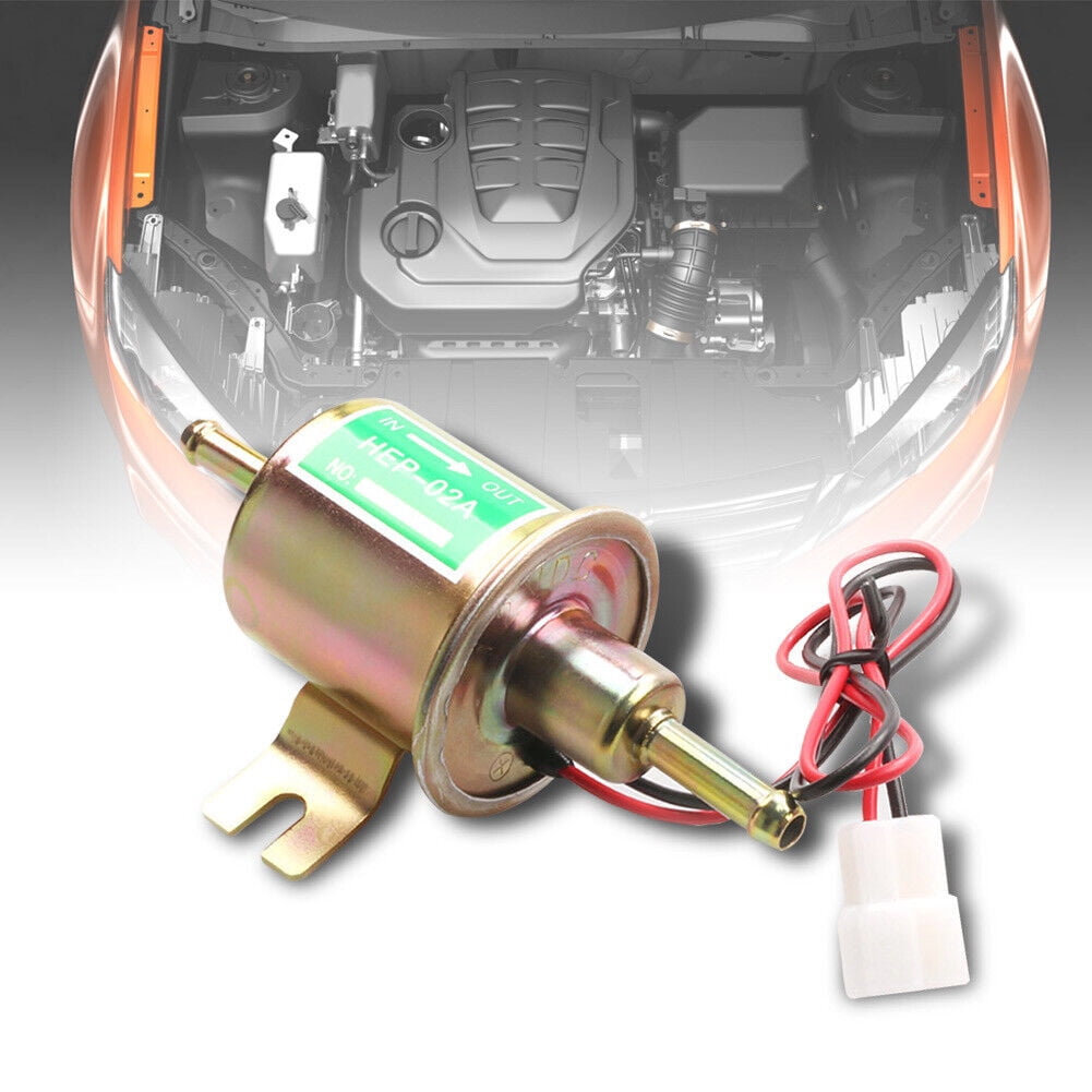 US 1PC Gas Inline Low Pressure Electric Fuel Pump 24V HEP-02A Universal ...