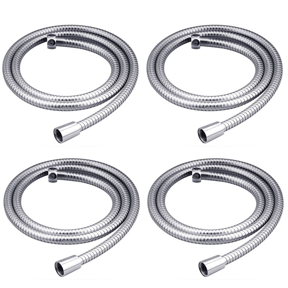US 2-4 Pack 1.5m / 5 Ft Shower Hose Extra Long Bathroom Hand Held ...