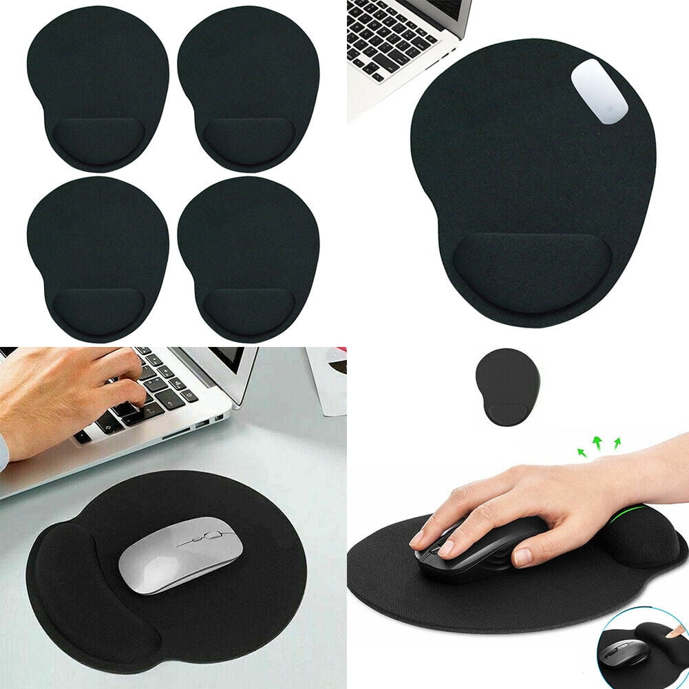 US 2-4 Pack Ergonomic Comfortable Mouse Pad Mat With Wrist Rest Support ...
