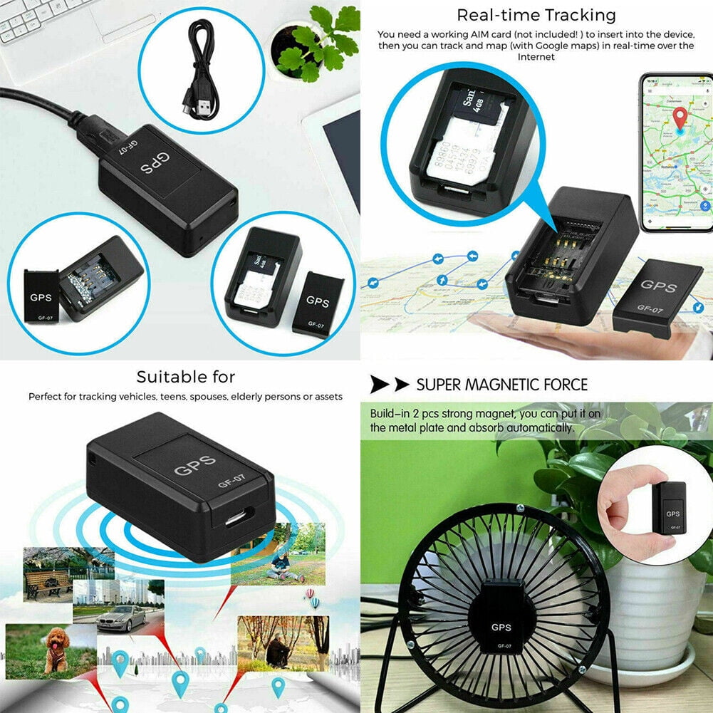 US 2-4 Pack GPS Global Tracker Real-time Car Truck Vehicle Locator Mini ...