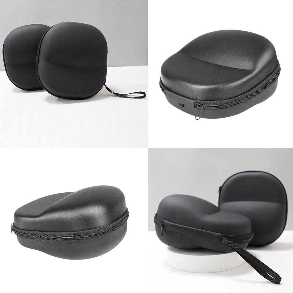 US 2-4 Pack Headphones Headset Hard Carrying Large Case Travel Zipper ...