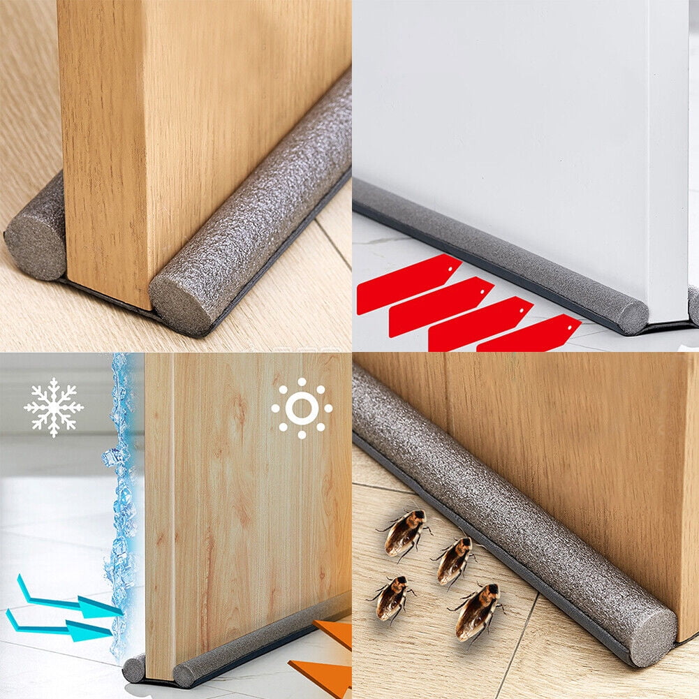 US 2-4 Pack Under Door Bottom Seal Strip Stopper Door Draft Guard ...