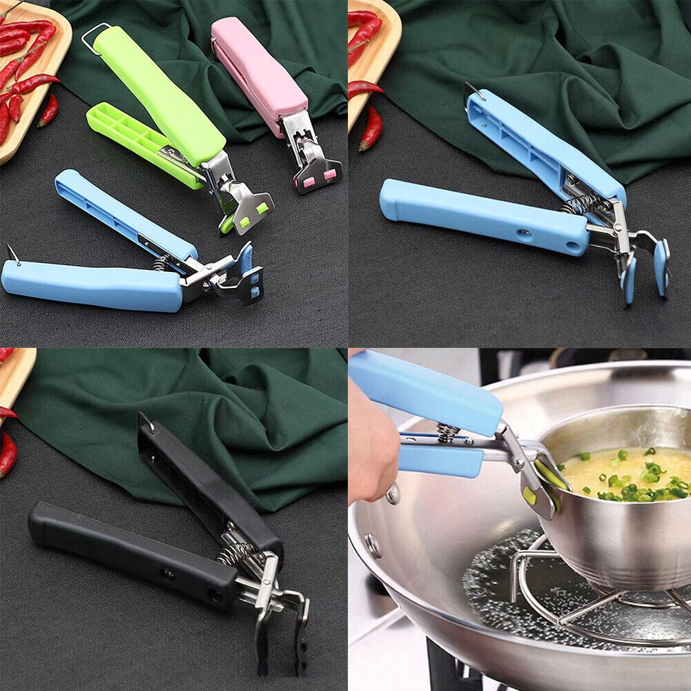 US 2-4 Pc Gripper Clip Moving Hot Plate Bowls Food Out for Pot ...