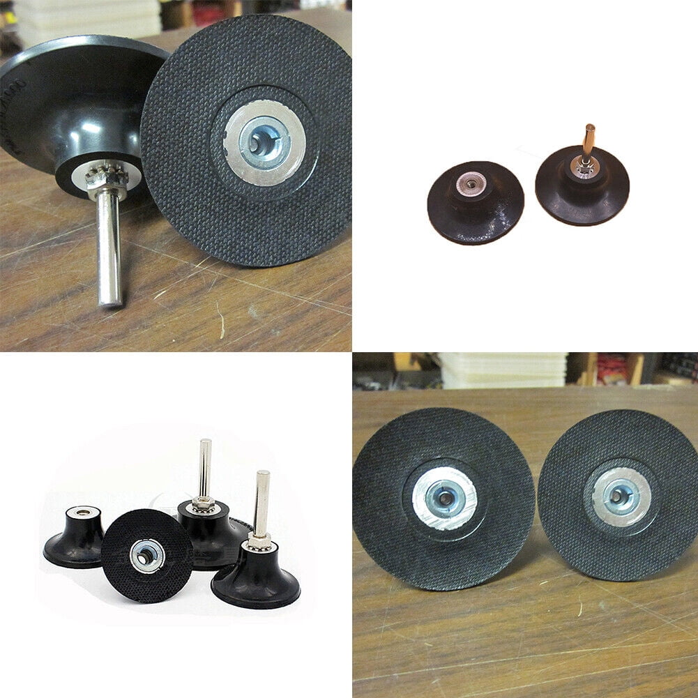US 2-4 Pc Mandrel Arbor Sanding Disc Holder Surface Conditioning Discs ...