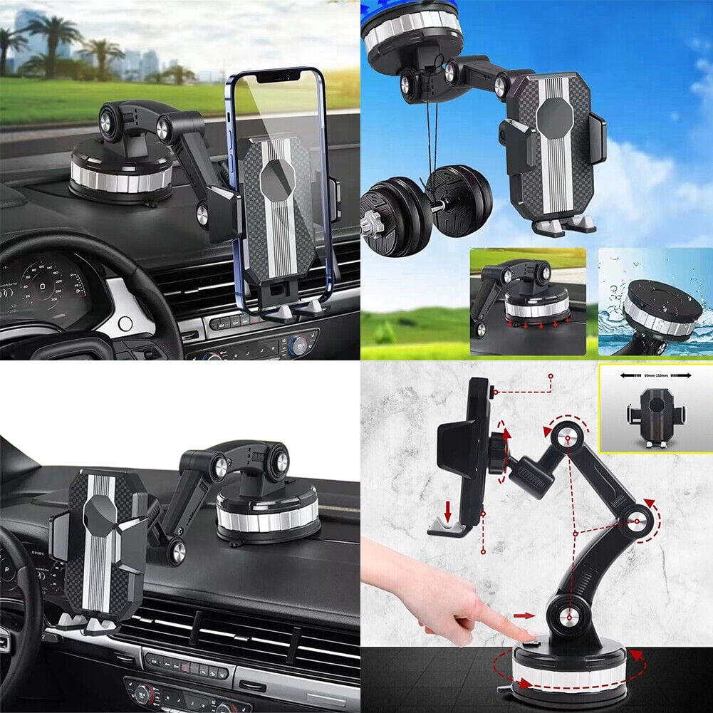 US 2-4 Pc Pro Version Universal Car Phone Mount Dashboard Holder ...