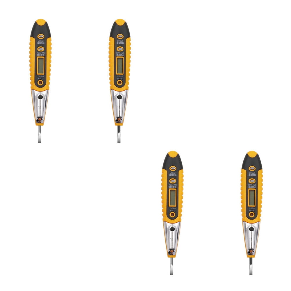 US 2-4 Pcs Electric Voltage Detector Pen Non-Contact Test Pen AC Sensor ...