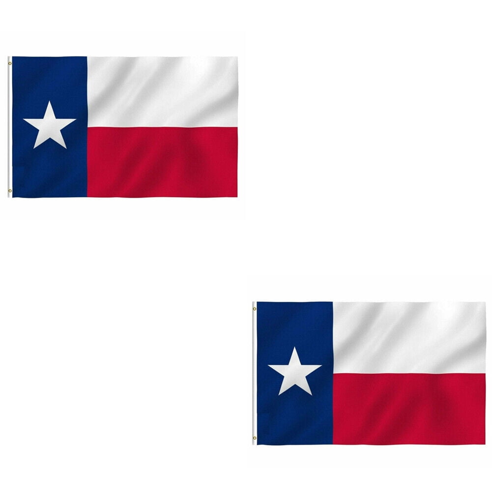 US 2-4 Pcs Texas State Flag 3x5 Feet TX Lone Star Flag Premium Print ...
