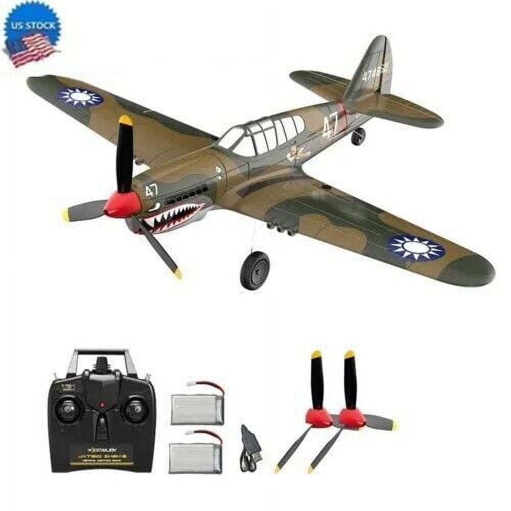 US 2.4G 4CH P40 Fighter RC Airplane Fixed Wing 6-Axis Gyro Aerobatic ...