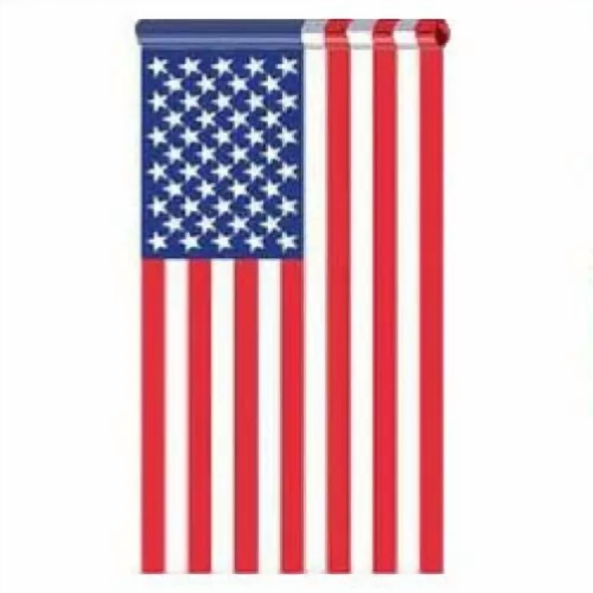 US 2.5 x 4 AMERICAN FLAG POLE HEM BANNER SLEEVE POCKET - Walmart.com