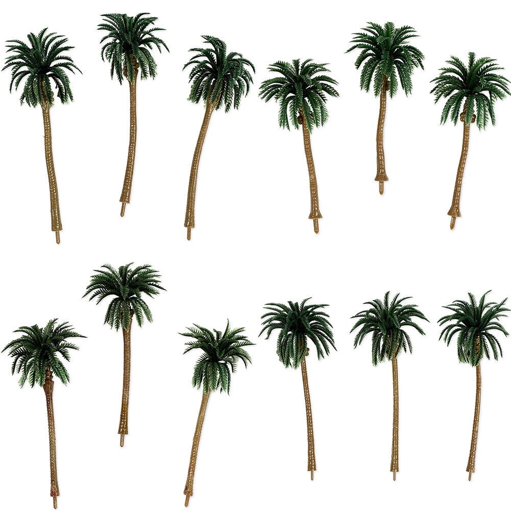 US 20-40 Pc Miniature Model Palm Trees for Dioramas, DIY Crafts 5 Sizes - Walmart.com