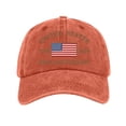US 250th Anniversary Cap Washed Print Cap Unisex Adjustable Retro ...