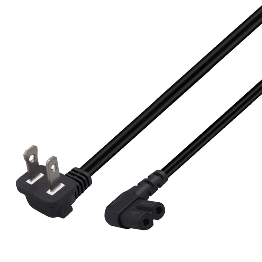 US 2Prong to IEC320 C7 Male to Female Eight Character Power Extension ...