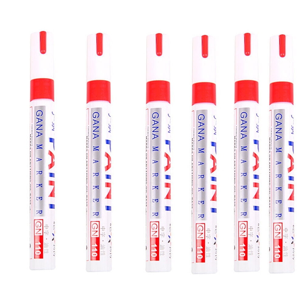 US 3-6 Pc Multiuse Tire Tread Rubber Metal Waterproof Permanent Paint ...