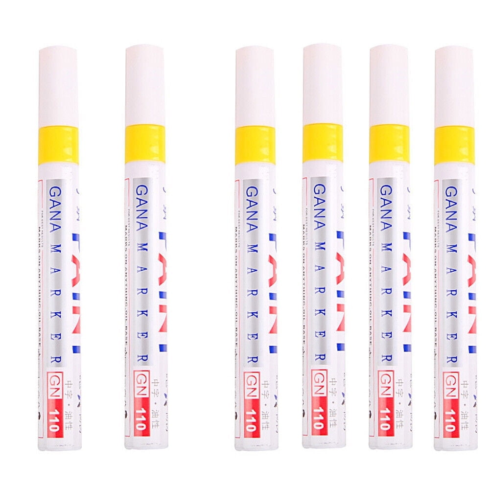 US 3-6 Pc Multiuse Tire Tread Rubber Metal Waterproof Permanent Paint ...