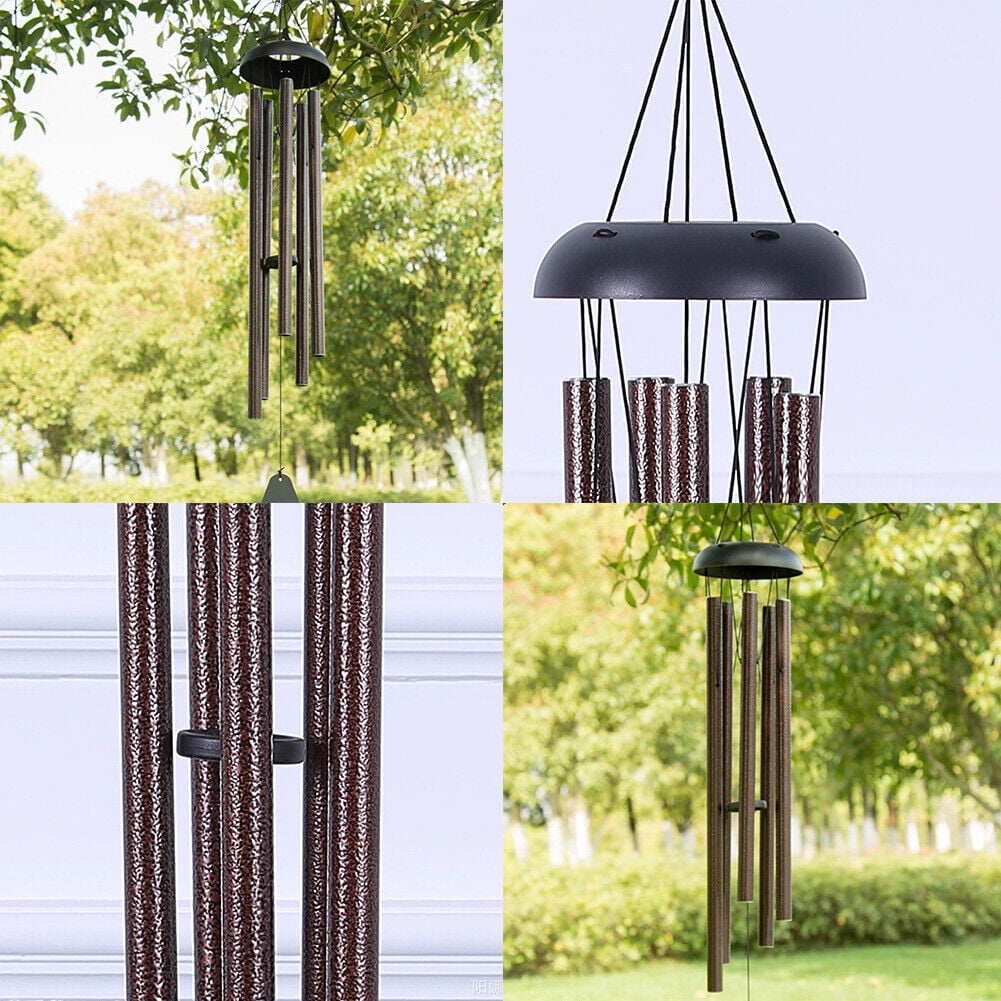 US 36 inch Wind Chimes Outdoor Deep Tone Windchime Adjustable Tuned ...