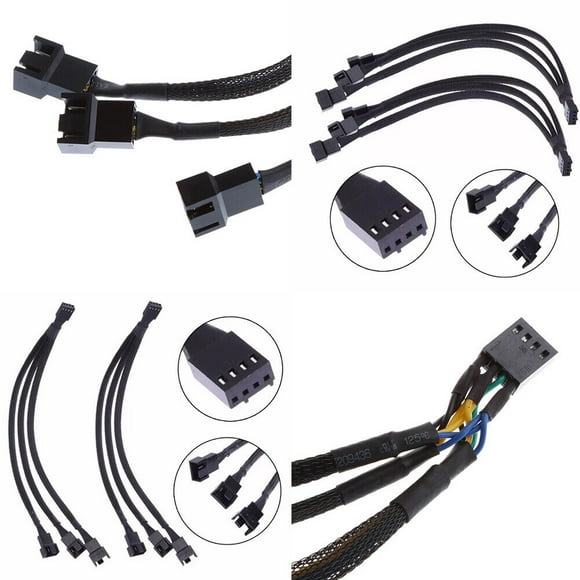 4 Pin 3 Pin Splitter 4 Pin 3 Pin Splitter