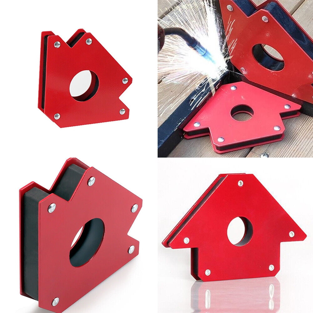 US 4-8 Pc 4" Magnetic Large Welding Magnet Holder Up To 50lbs 45 90 135 ...